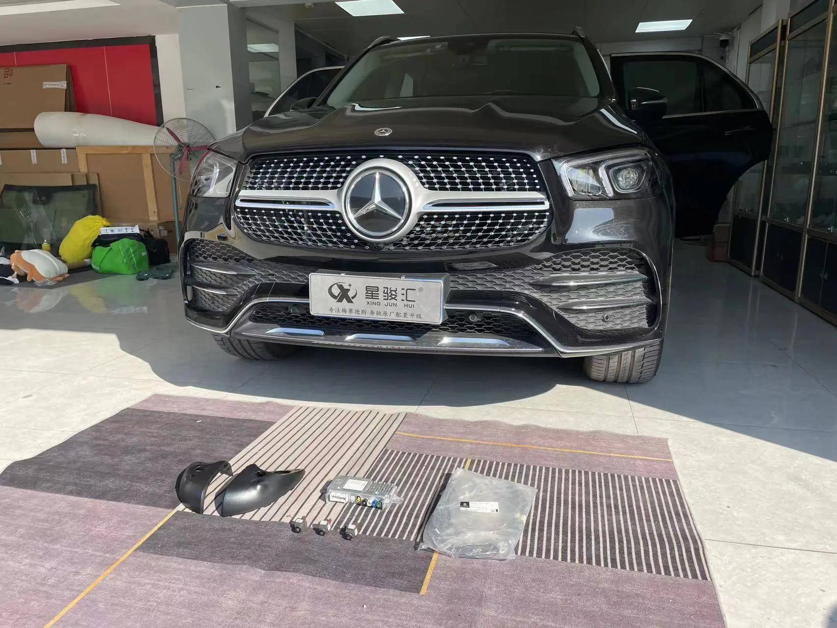 21款奔驰GLE350二次升级原厂360 迈巴赫踏板 实用效果分享_搜狐汽车_搜狐网