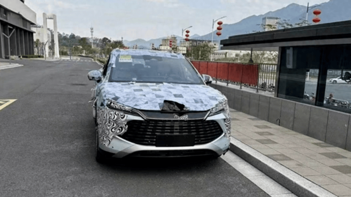 又帅又实用！比亚迪宋L DM-i曝光，综合续航或2000km_搜狐汽车_搜狐网