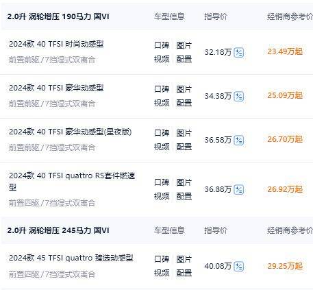 奥迪Q2L领衔，起步14万元的奥迪你顶得住吗？_搜狐汽车_搜狐网