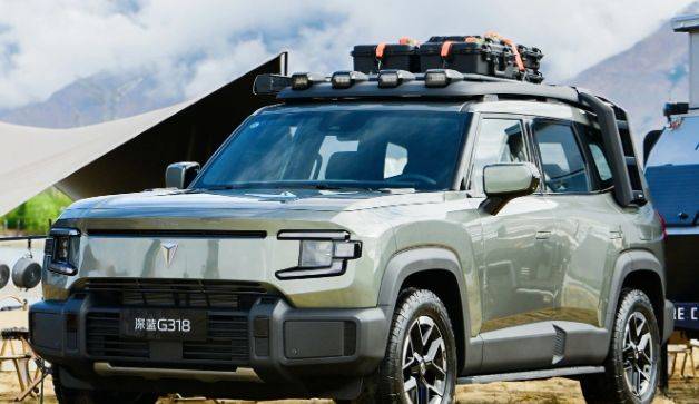 长安深蓝G318硬派SUV亮相，1.5T增程动力，续航力强，17.59万元起_搜狐汽车_搜狐网