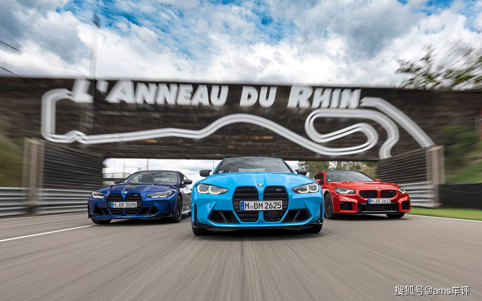 强势齐聚：BMW M2、M3 Competition、M4_搜狐汽车_搜狐网