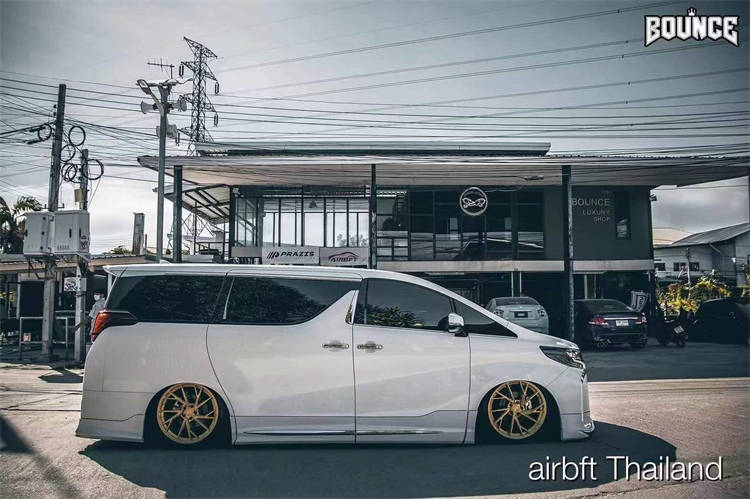 追求极致 丰田埃尔法改装AIRBFT气动避震案例_搜狐汽车_搜狐网