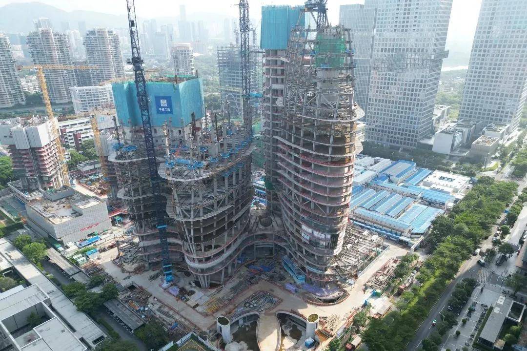 OPPO全球总部大厦主体结构封顶，扎哈事务所设计_建筑事务所_Zaha_Hadid