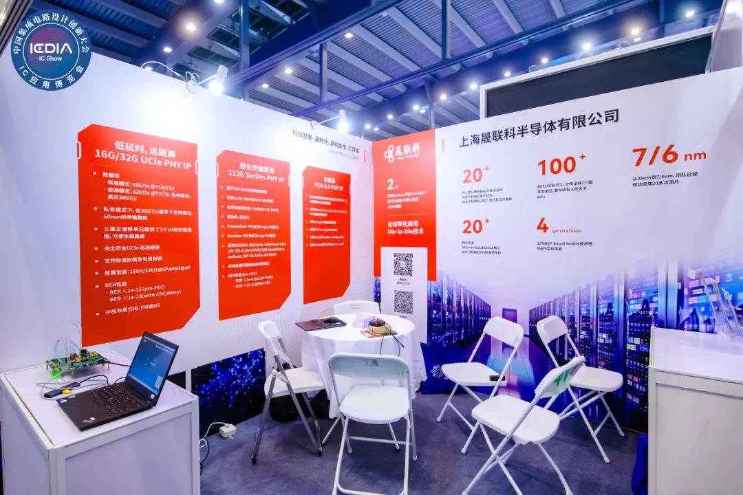 晟联科亮相2024 ICDIA ，赋能大算力芯片C2C和D2D高速接口IP整体解决方案_SerDes_支持_传输