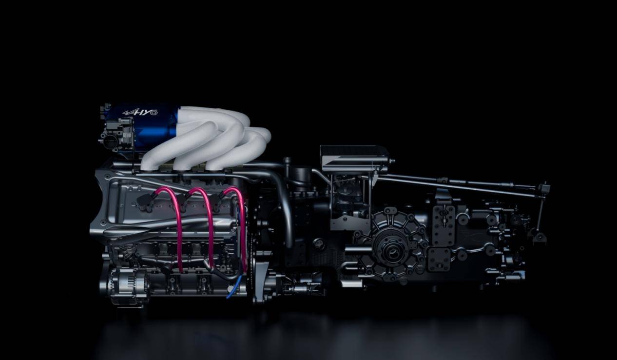 解读Alpine Hy6 V6，加氢气的内燃机，不同于氢燃料电池_搜狐汽车_搜狐网