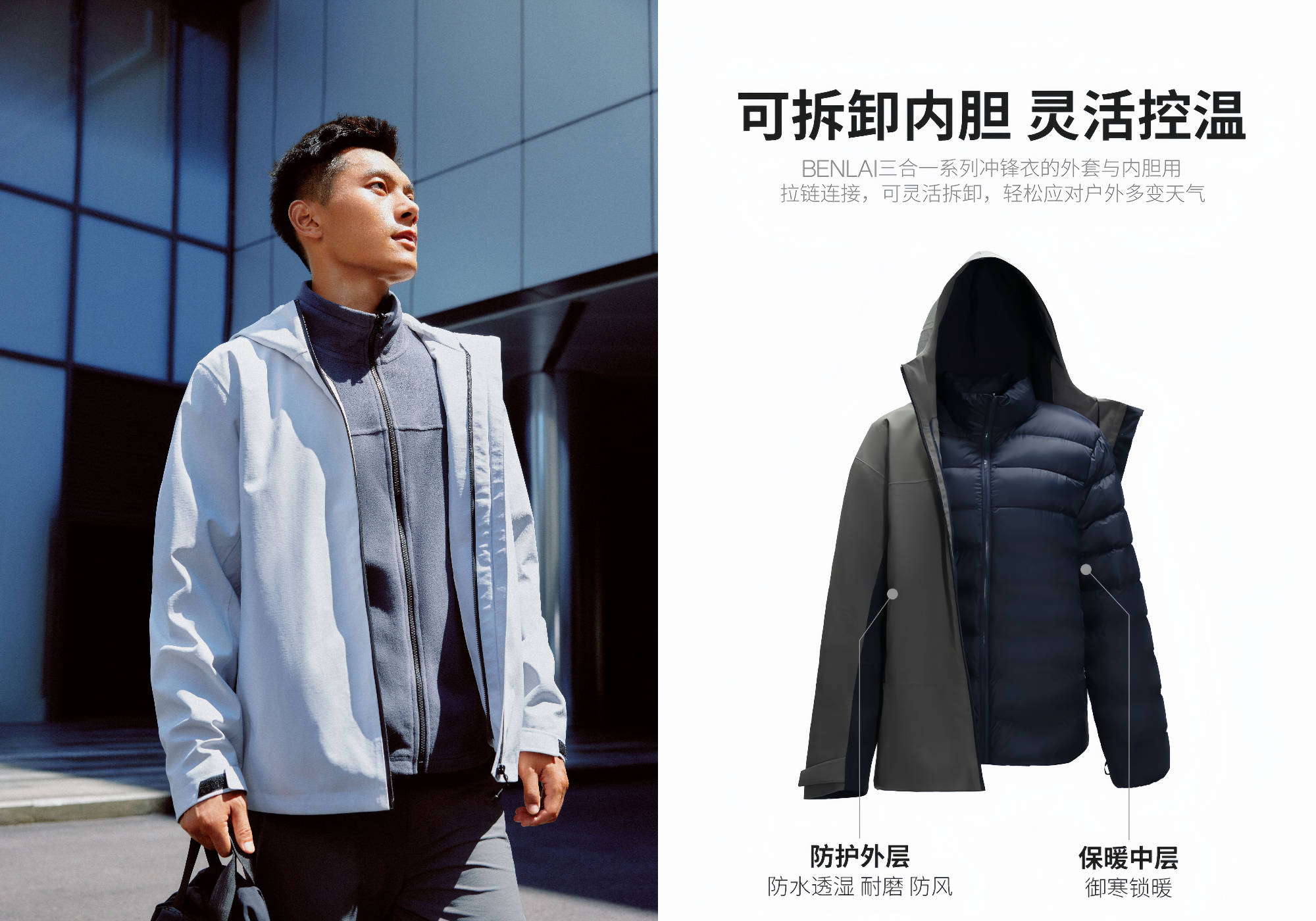 本来BENLAI上新秋冬“三件宝”，诠释科技时尚新风潮_系列_羽绒_消费者