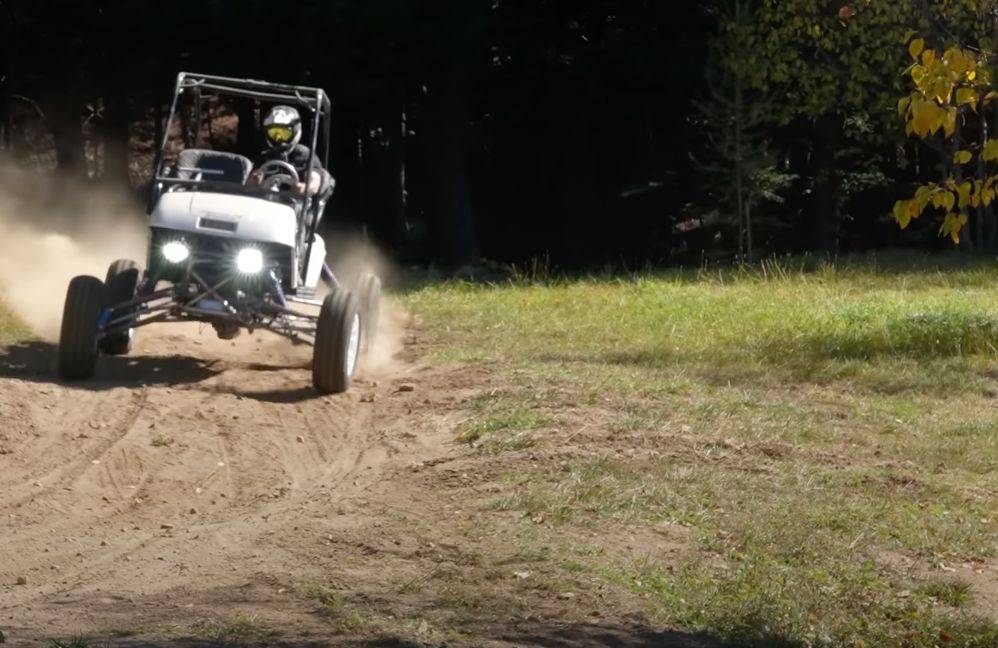 雅马哈R1引擎装进高尔夫球车_搜狐汽车_搜狐网