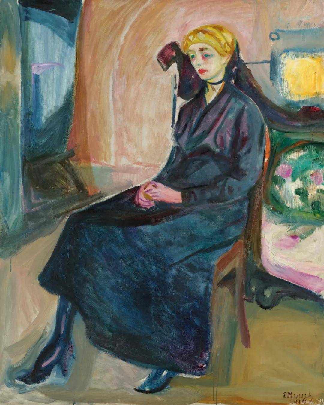 表现主义艺术流派先驱爱德华·蒙克 Edvard Munch 作品 影响 印象派