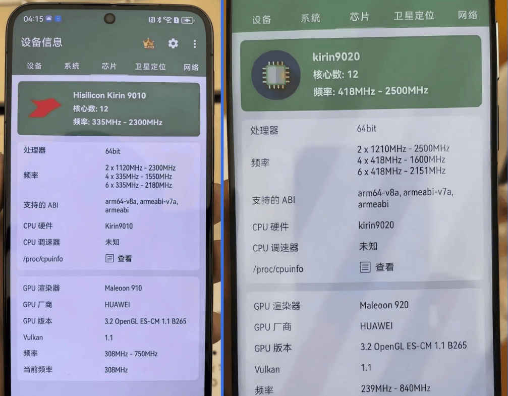 华为新机搭载麒麟9020处理器：性能跑分公布，有八核心十二线程_芯片_Maleoon_手机