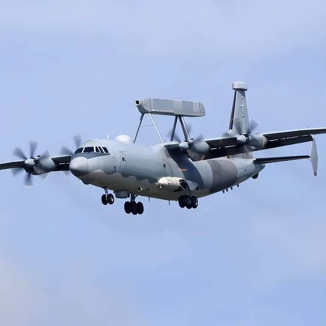 中俄联合巡航,中方首次出动运9LG电子战机,外观像预警机但更高级_干扰_天线_相控阵