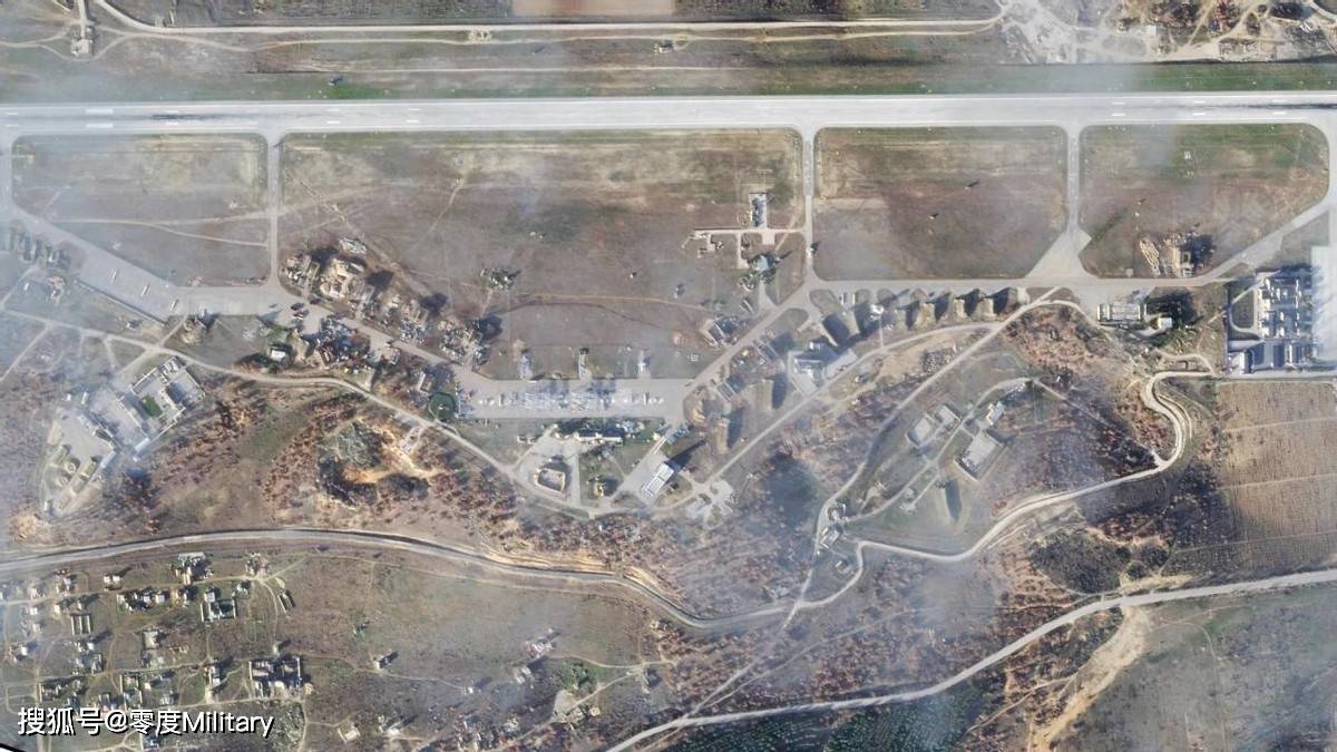 吃一堑长一智：俄罗斯在克里米亚的贝尔贝克空军基地加固飞机掩体马里诺夫卡袭击战斗机 4756