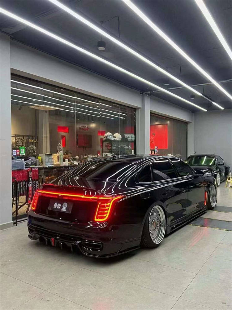 红旗H9改装AIRBFT气动避震底盘升降案例_搜狐汽车_搜狐网