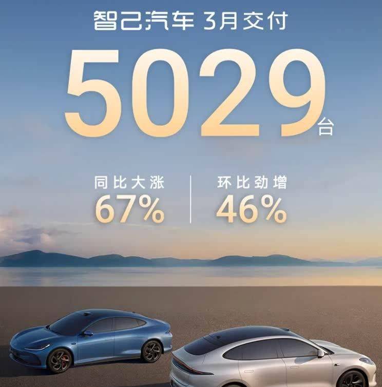 智己汽车3月销量突破5000台 LS6限时优惠4.5万元_搜狐汽车_搜狐网