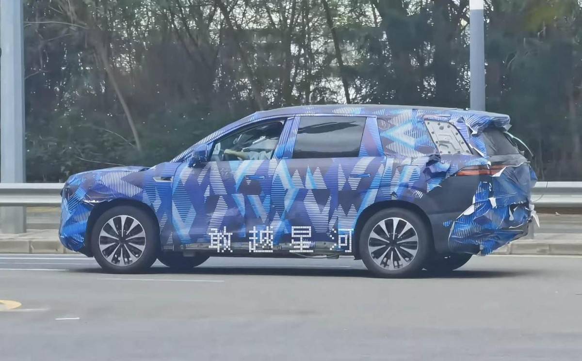 全新腾势N8谍照曝光，和理想L8、问界M7、小鹏G9怎么选？_搜狐汽车_搜狐网