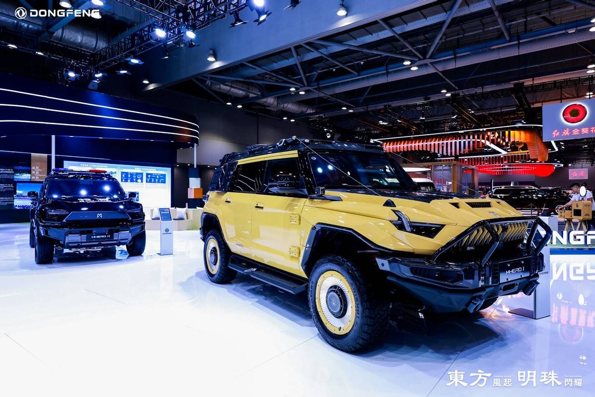猛士917蛟龙战甲与猛士M817双车登陆，东风猛士科技在香港车展实力圈粉_搜狐汽车_搜狐网