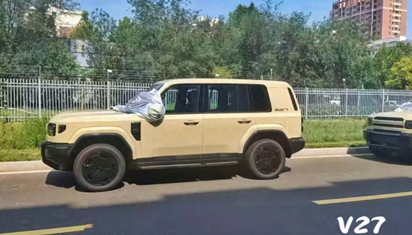 iCAR V27实车曝光，方盒子造型配增程动力，剑指20万级硬派SUV市场_搜狐汽车_搜狐网