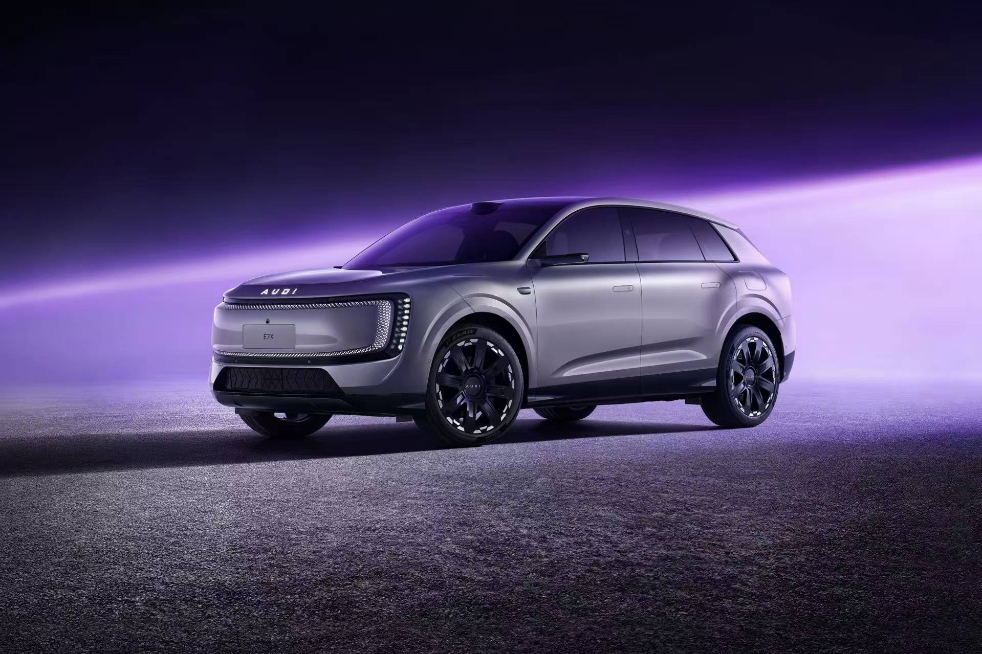 上汽奥迪AUDI E7X正式公布外观，10个亮点解读“奥迪速度”_搜狐汽车_搜狐网