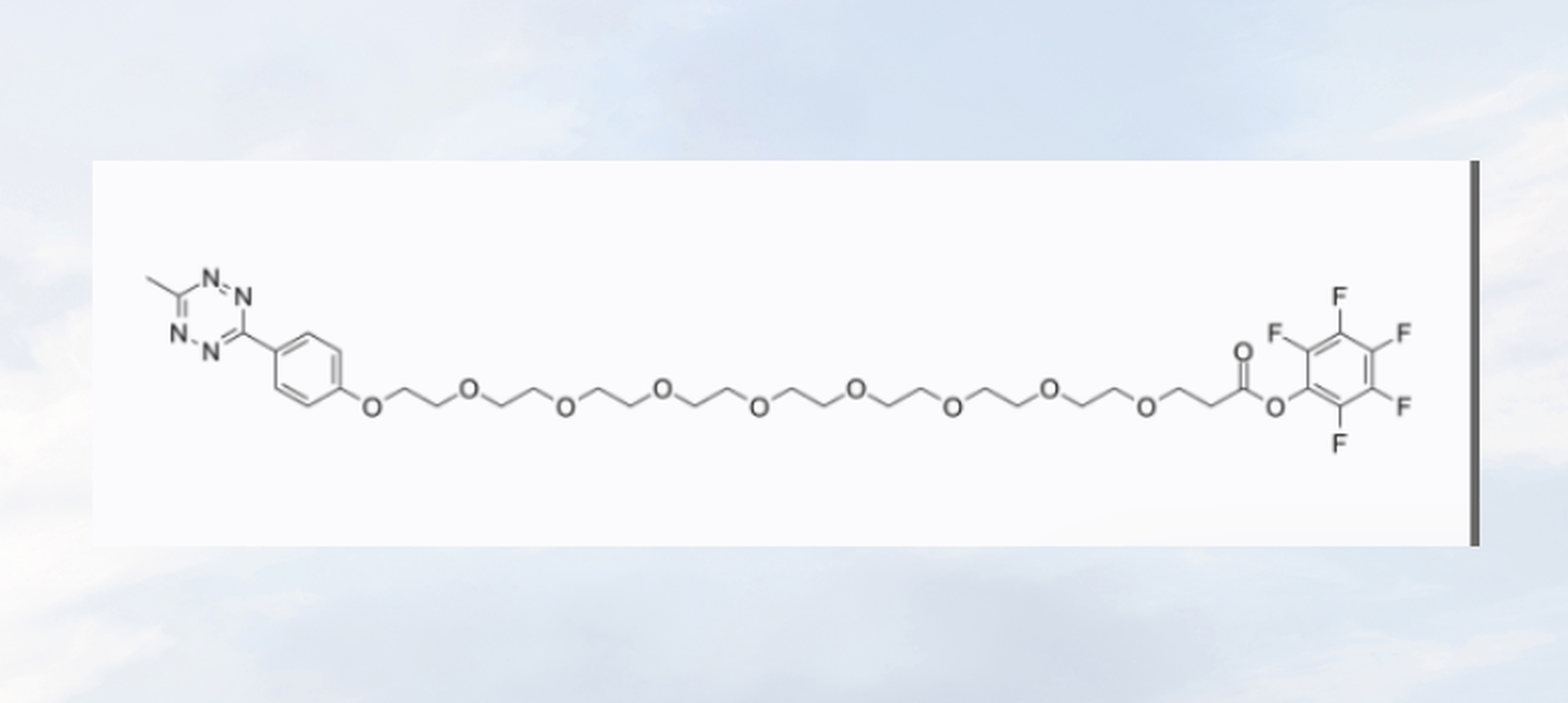 Methyltetrazine-PEG8-PFP ester，2353409-49-9