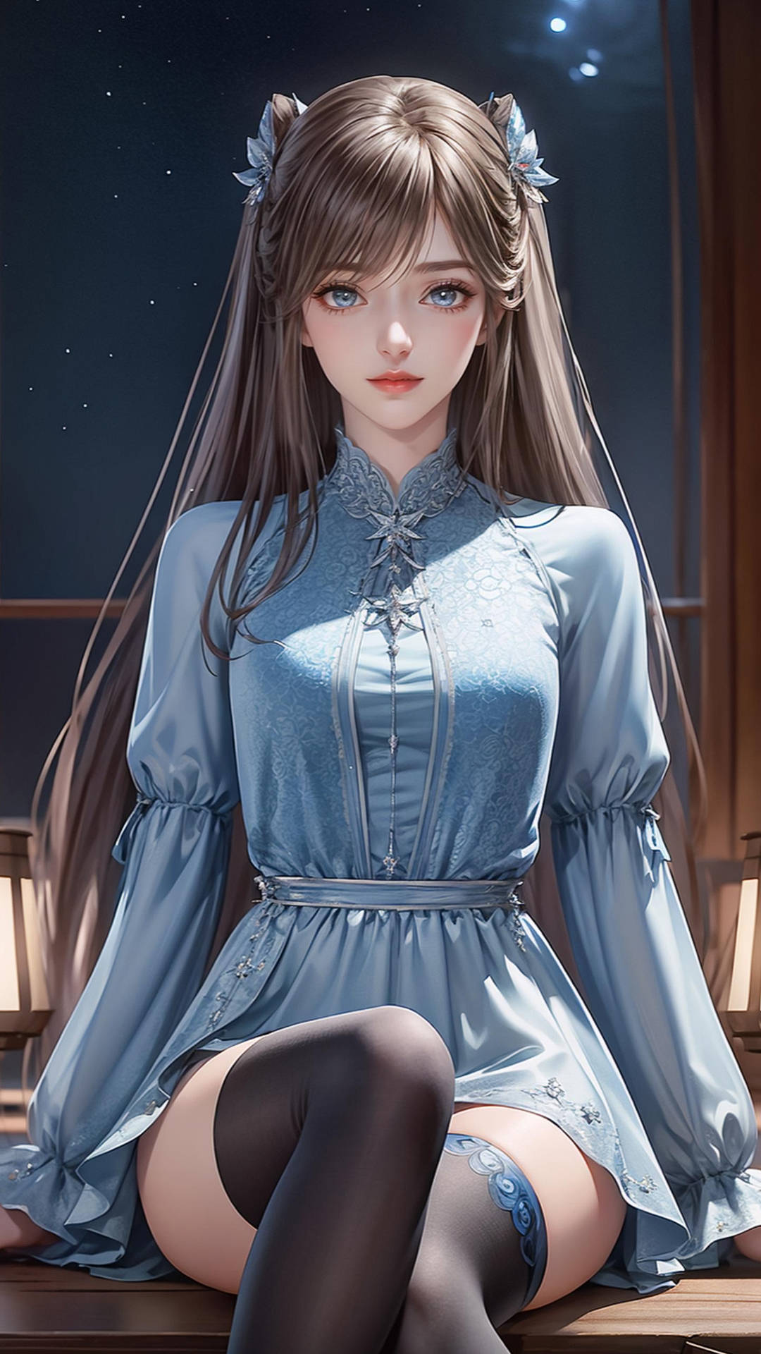 AI国漫女神｜《斗罗大陆》宁荣荣4K手机壁纸分享-搜狐大视野-搜狐新闻