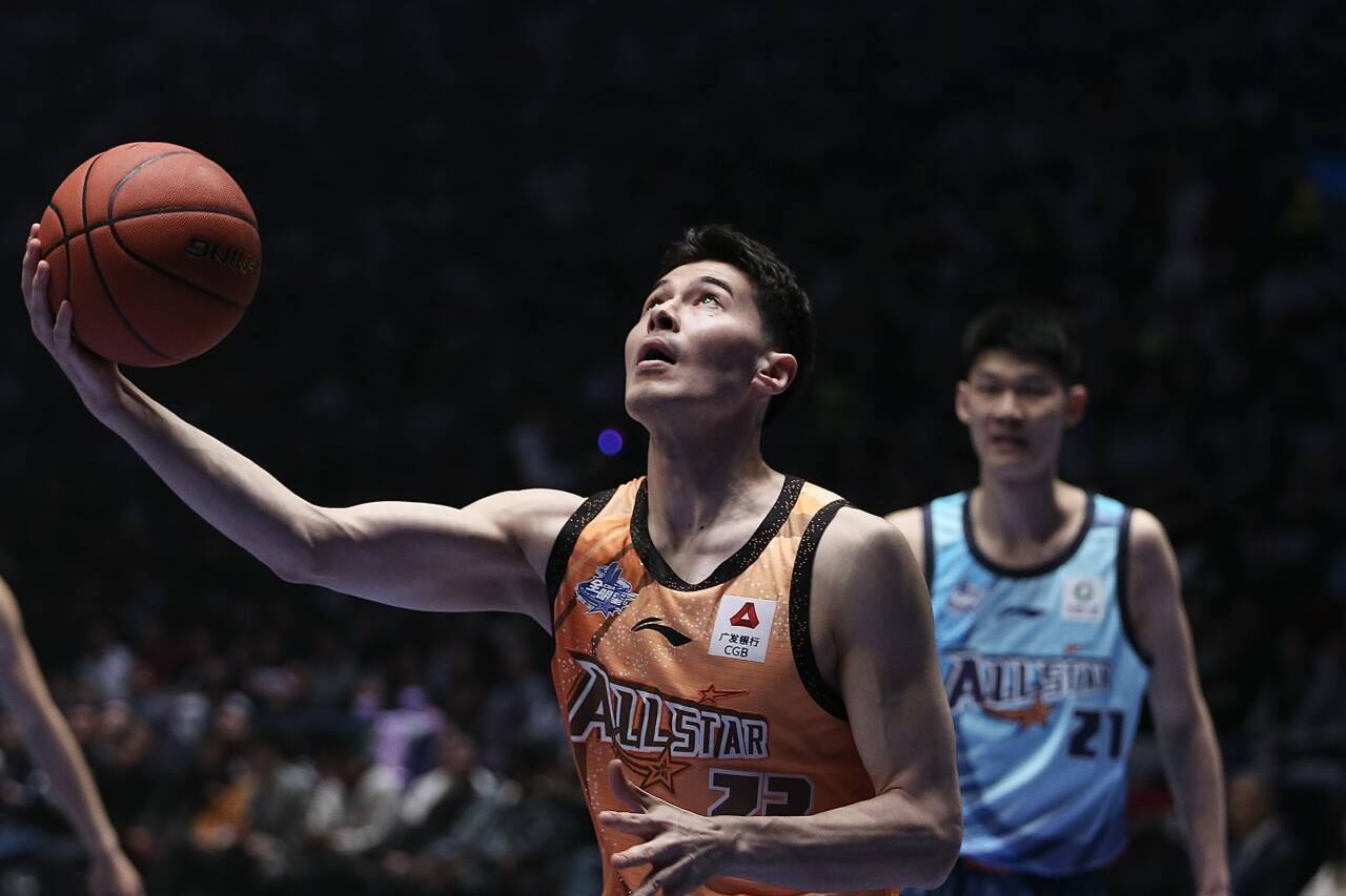 组图：CBA全明星南区胜北区 胡明轩获MVP赵睿助威-搜狐大视野-搜狐新闻