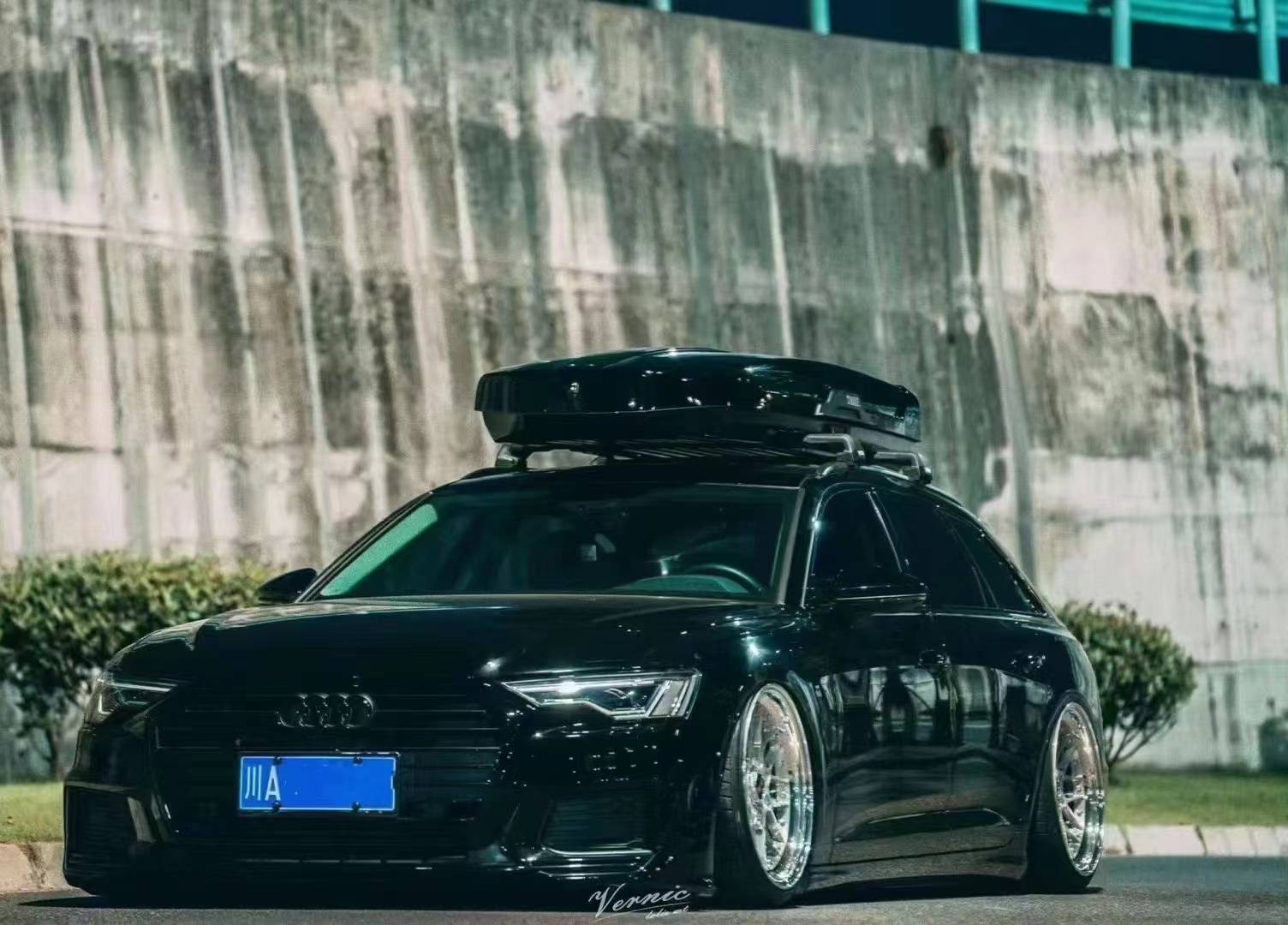 奥迪A6 Avant改装AIRBFT气动避震低趴姿态案例_搜狐汽车_搜狐网