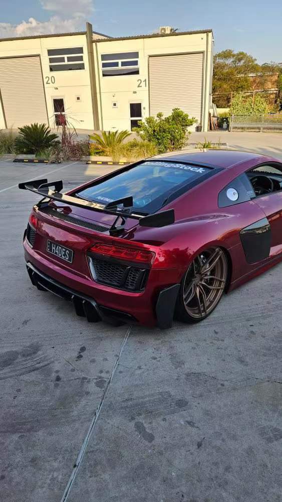 奥迪 R8 极致进化，airbft 气动避震震撼来袭_搜狐汽车_搜狐网