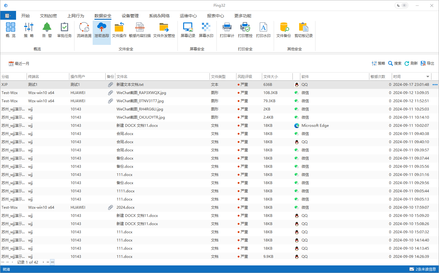ipguard与Ping32：全面审计功能的深度对比与选择指南_IPguard_数据_企业