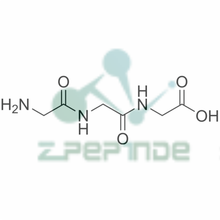 三甘氨酸H-Gly-Gly-Gly-OH (556-33-2 ; Triglycine)_研究_疾病_结构