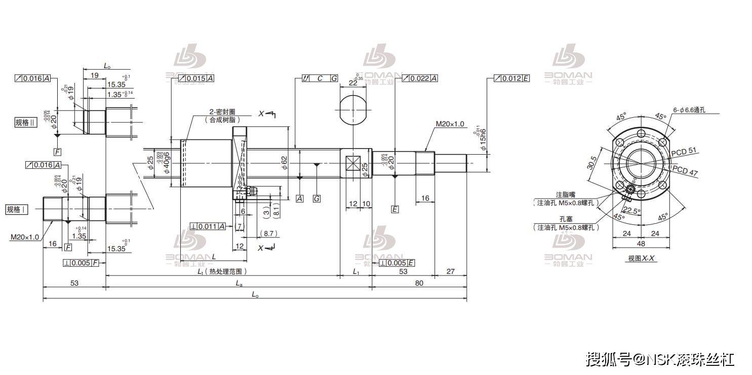 591-NSK滚珠丝杠 PSS2510N1D0849 产品参数介绍 nsk丝杠支承轴承_搜狐汽车_搜狐网