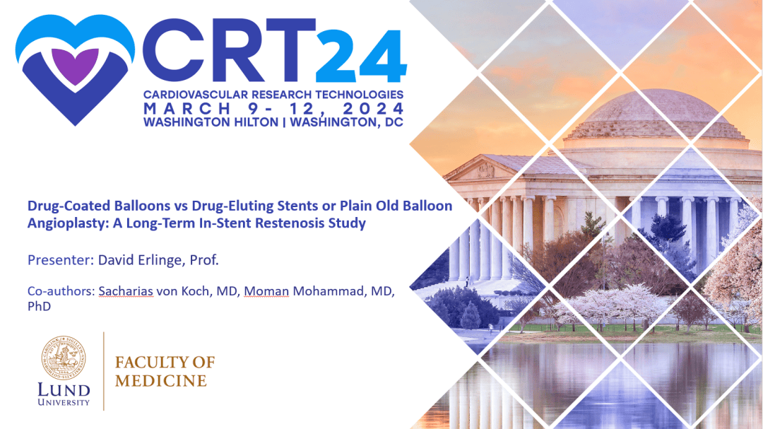 CRT 2024｜DCB vs DES/POBA治疗支架内再狭窄：来自SCAAR研究中7,987例患者的全国节段水平分析_病变_发生率