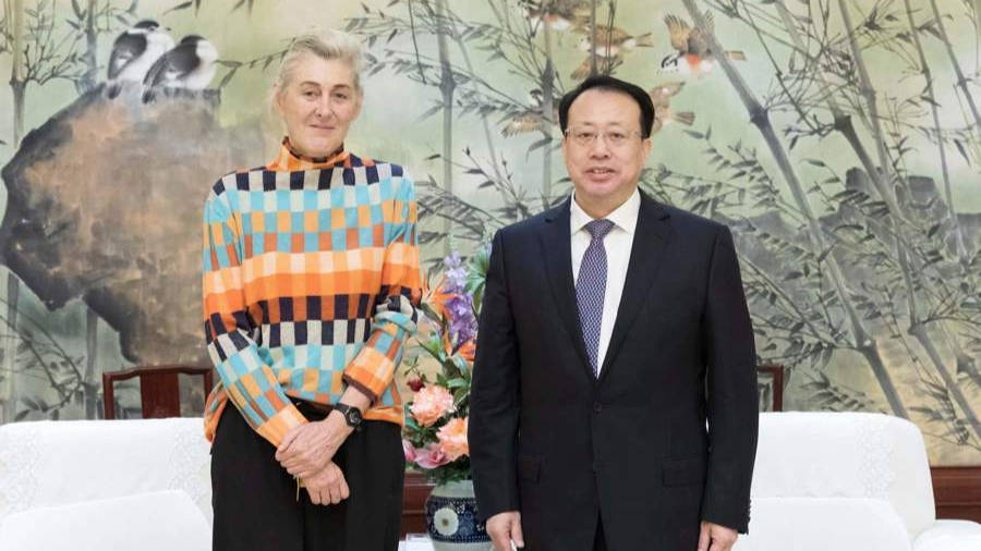 龚正市长会见西班牙驻华大使,上海与巴塞罗那结为友城20多年成果丰硕 合作 文化教育 发展