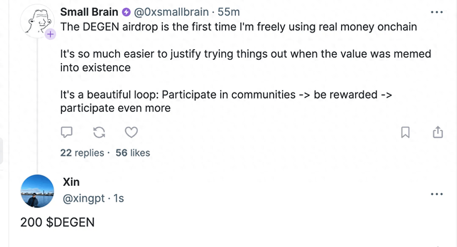 Degen 市值超 15 亿美元，它是如何成为 Base 上第一大金狗的？_社区_奖励_用户