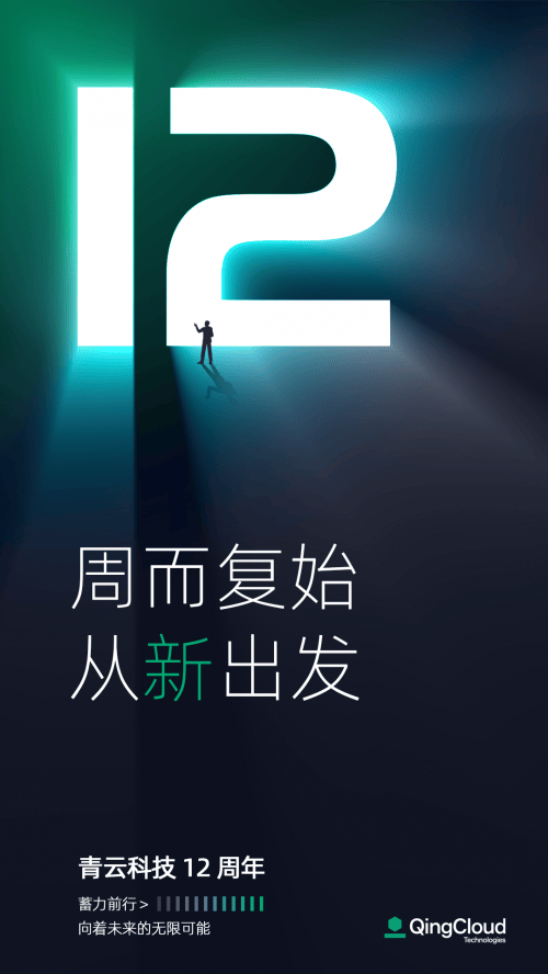 青云QingCloud 12周年：周而复始，从“新”出发_创新_数字化_服务