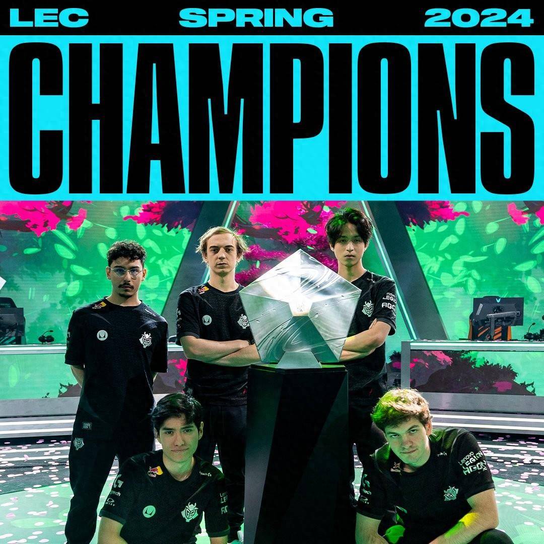 LOL：G2战胜FNC，夺得LEC春季赛冠军！Caps斩获FMVP！_胜利_Sama_Hans