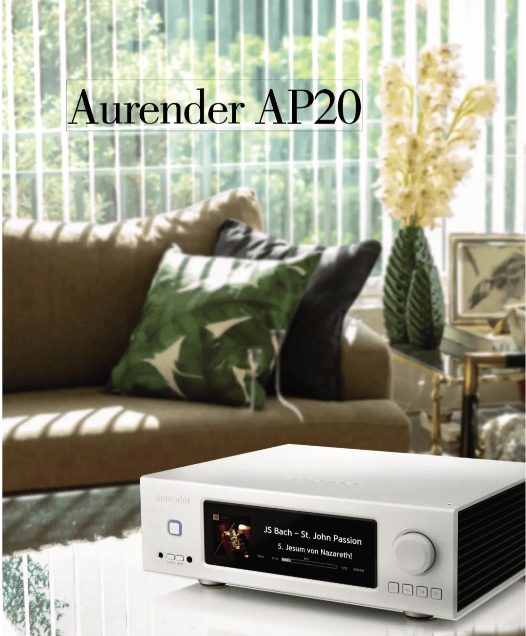 【器材测评】搭配六对大中型音箱实战演练：Aurender AP20, 数播\解码\功放一体超级合并机_模拟_放大器