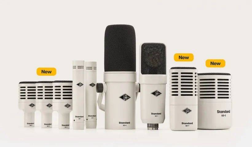 UA Standard 系列新增三款话筒：SD3、SD5、SD7_声音_处理_心形
