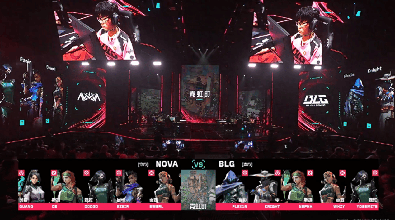 无畏契约：yosemite单摸包点巧取五杀，BLG 2-1力克NOVA_回合_Swerl_Whzy