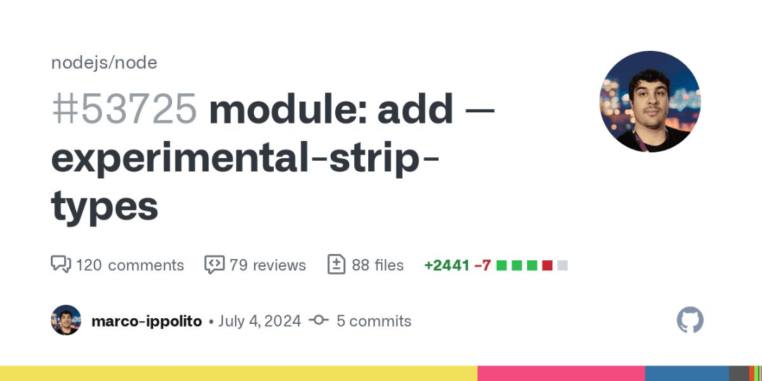 Node.js支持原生运行TypeScript——自动将TS代码转译为JS代码_类型_foo