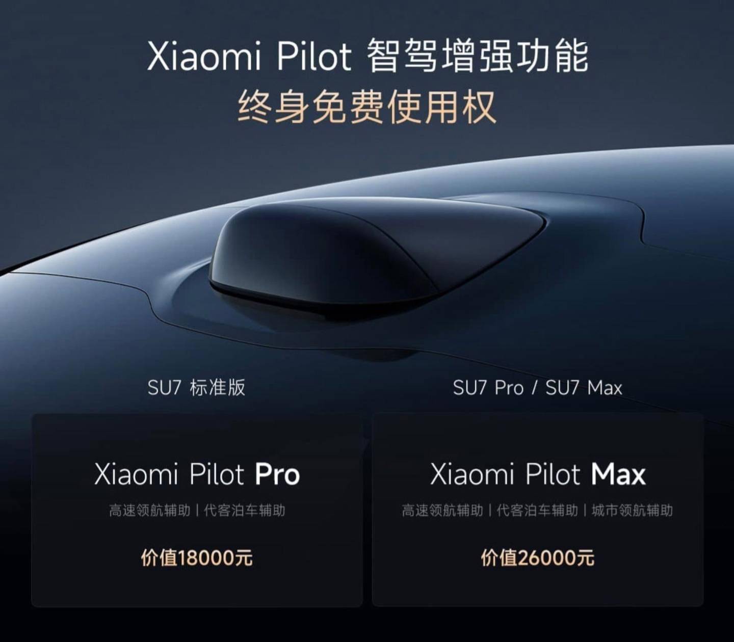 小米 SU7 上线 10月限时购车权益：仍为Nappa真皮座椅、增强智驾 - 数码前沿 数码之家