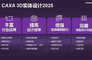 CAXA CAD 2025新品发布！赋能研发效率，创新设计体验_功能_方面_工艺