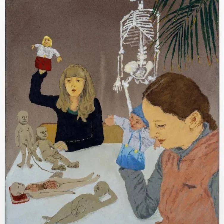 英国艺术家 | Maya Hewitt_Oil_cm_on