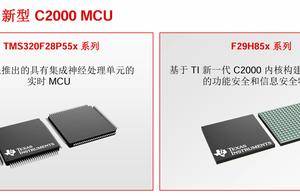 集成NPU、升级C29内核，德州仪器C2000 MCU重磅更新！_故障_系统_检测