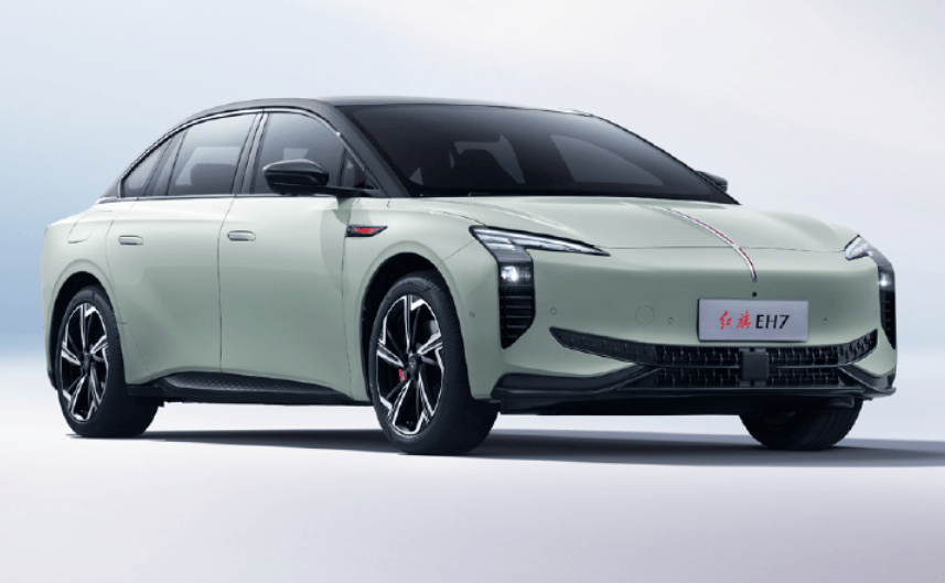 红旗EH7纯电新车上市，续航820km起售价仅20.88万，豪华配置引关注！_搜狐汽车_搜狐网