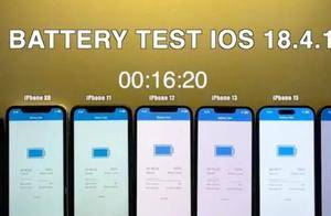 iOS18.4.1续航实测：7款iPhone真相出炉，谁该升谁该忍？_建议_小时_电池