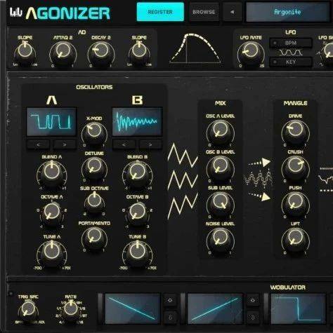 Numerical Audio 发布 Agonizer 的 Mac 版_调制_单通道_合成器