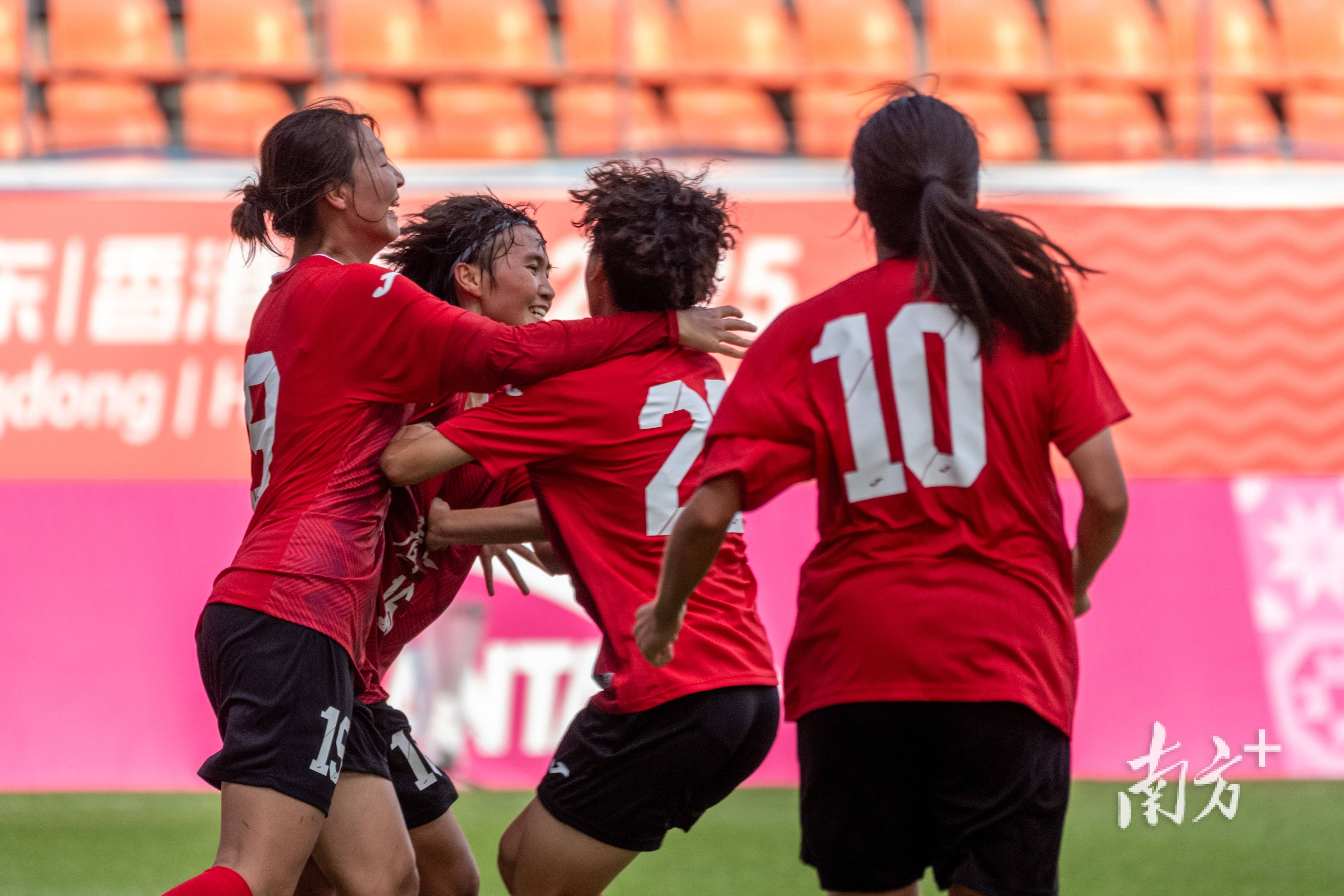 3比1击败海南队，十五运会广东U18女足获小组赛首胜_比赛日_梁时禹_进行