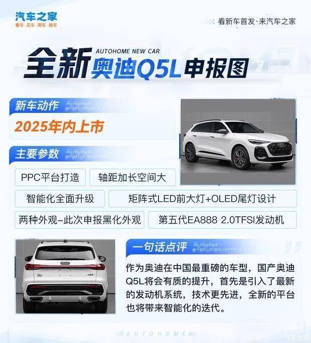 2.0T、四驱，蜂窝格栅，红色卡钳，贯穿式尾灯，全新奥迪Q5L来了！_搜狐汽车_搜狐网