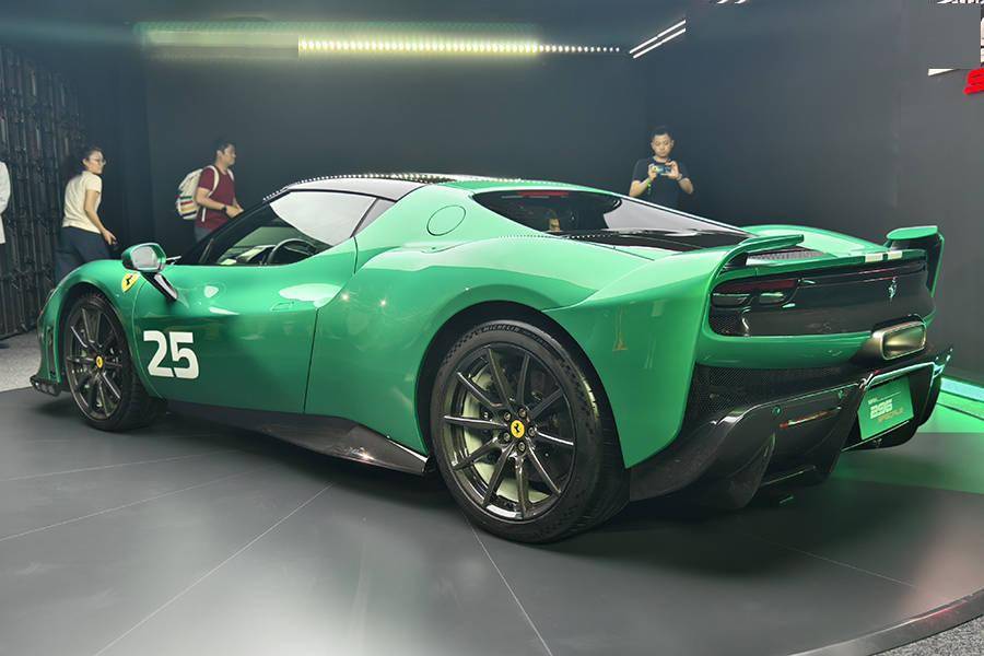 法拉利296 Speciale赛道版国内亮相，售价398.88万起，性能卓越加速2.8秒_搜狐汽车_搜狐网