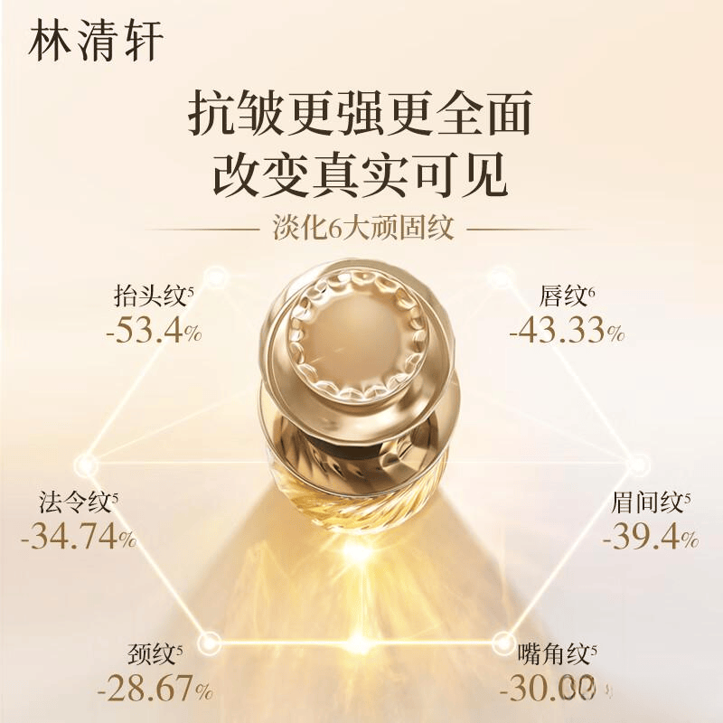 林清轩山茶花精华油黑金霜礼盒：圣诞送礼的完美选择，护肤全能套装！_产品_肌肤_成分