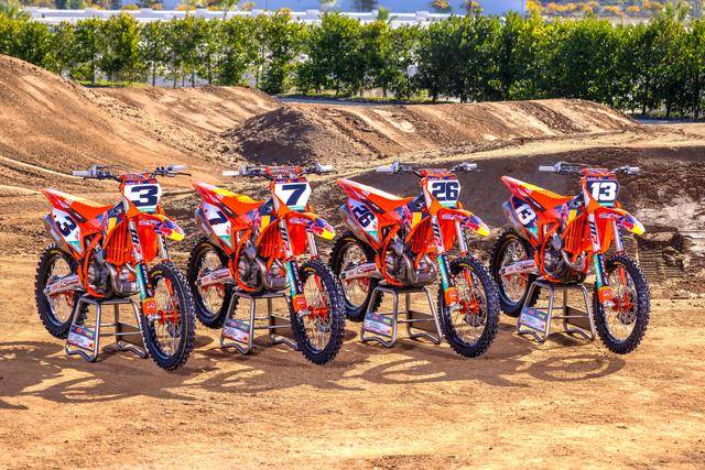 KTM 2026 AMA 越野工厂赛车 450 SX-F、250 SX-F_搜狐汽车_搜狐网